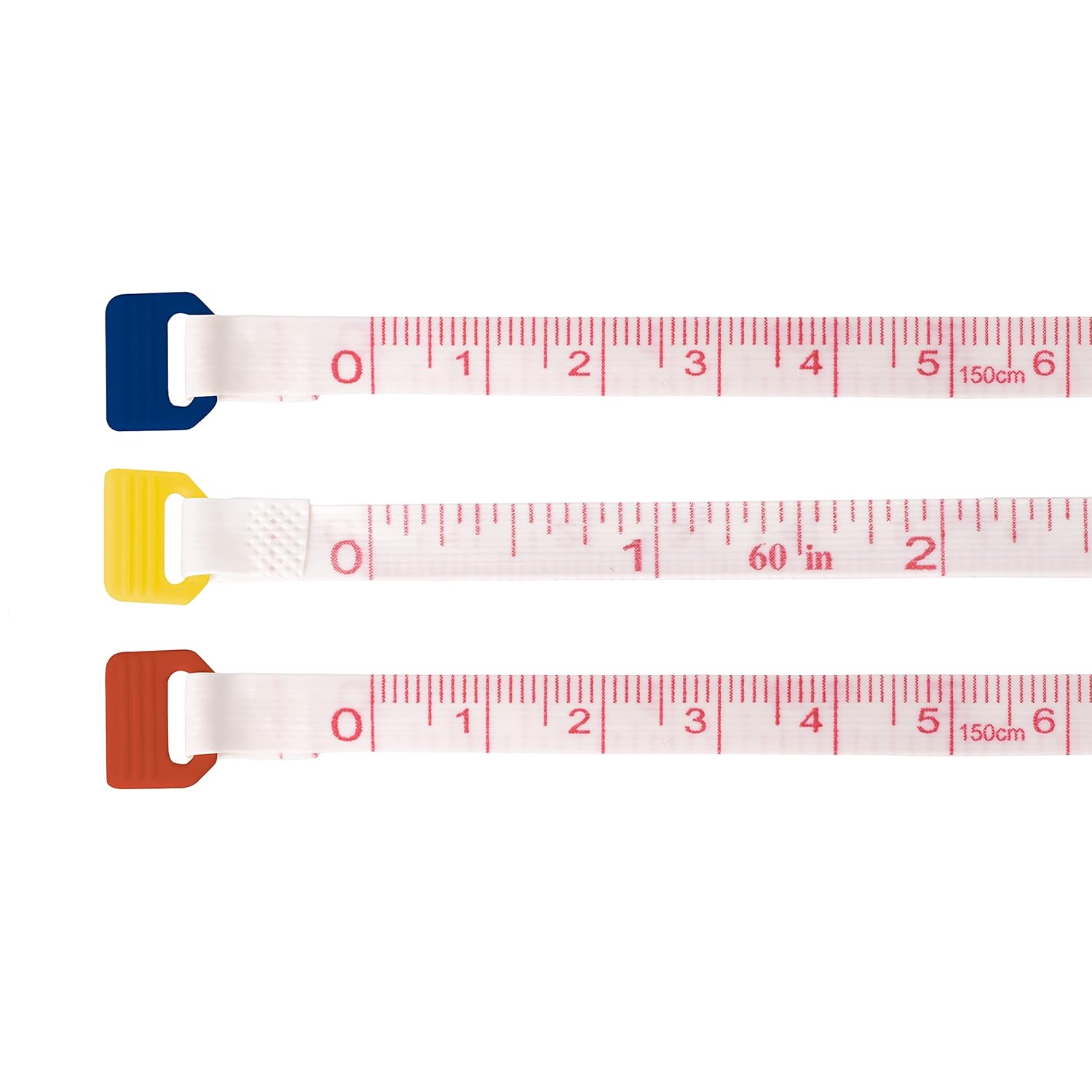 Ruleta centimetru de croitorie, 150 cm, marcat pe ambele fete, cu buton ...