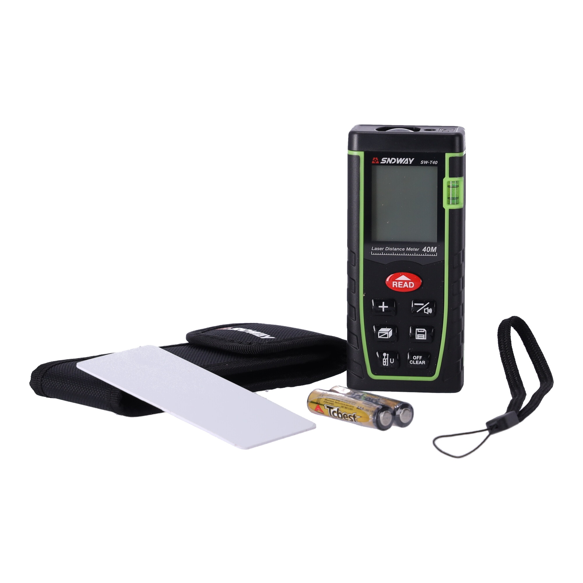 Telemetru laser, Sndway, 40 m, Negru - eMAG.ro