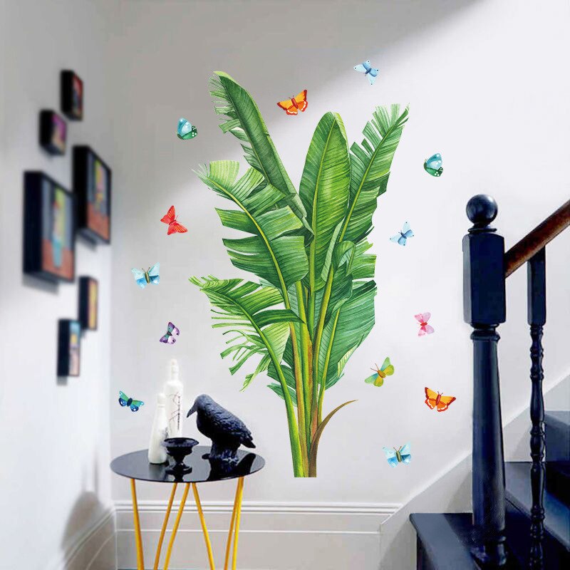Autocolante perete, Sunmostar, PVC, 60 x 90 cm, Multicolor - eMAG.ro