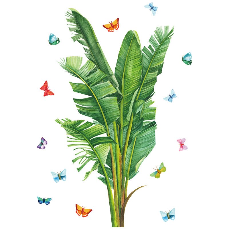 Autocolante perete, Sunmostar, PVC, 60 x 90 cm, Multicolor - eMAG.ro
