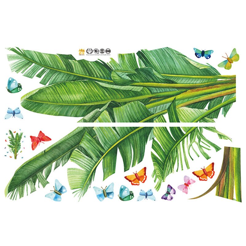 Autocolante perete, Sunmostar, PVC, 60 x 90 cm, Multicolor - eMAG.ro