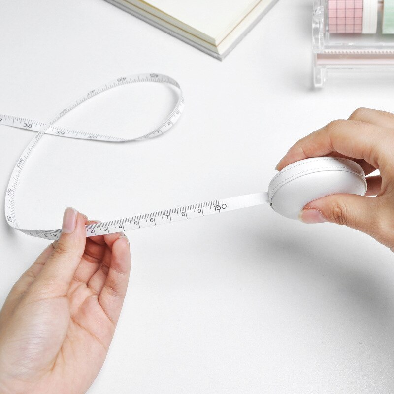 Centimetru croitorie, Sunmostar, 1,5m, Alb - eMAG.ro