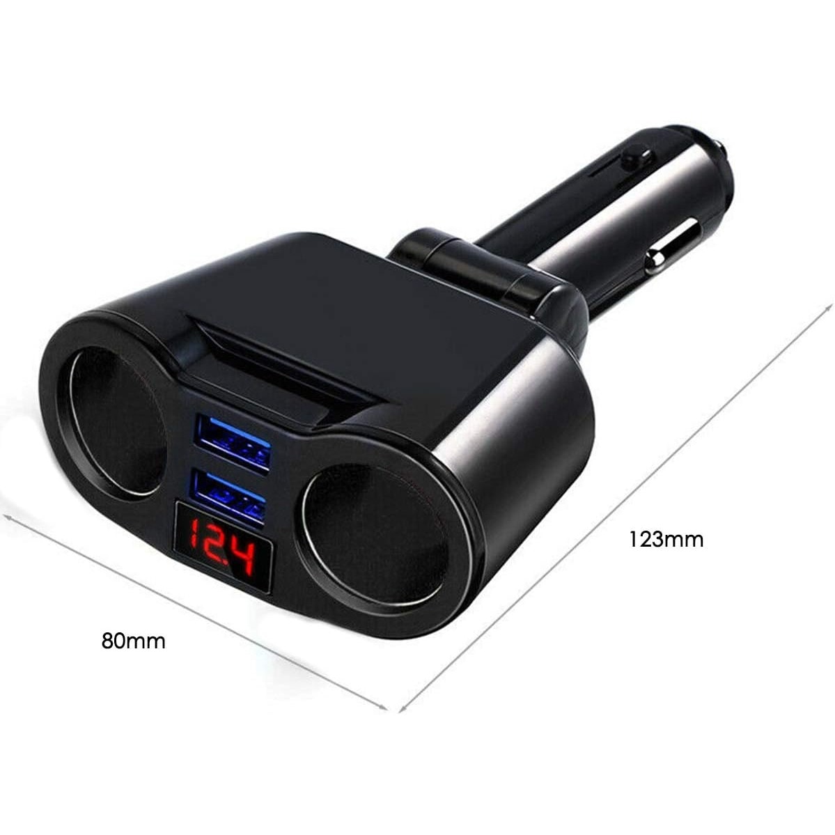 Priza bricheta auto, Sunmostar, USB, Negru - eMAG.ro