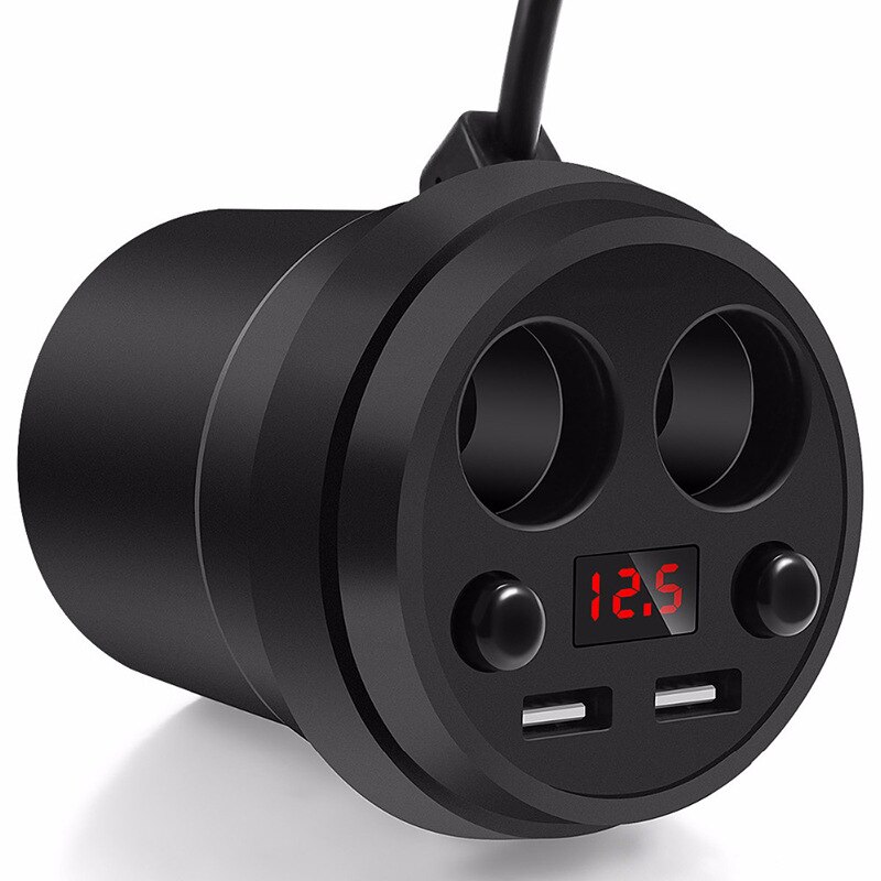 Priza bricheta auto, Sunmostar, USB, Plastic/Metal, Negru - eMAG.ro