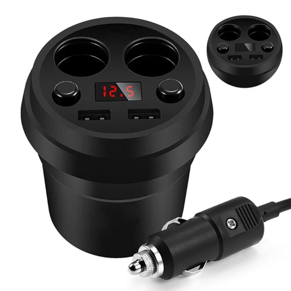 Priza bricheta auto, Sunmostar, USB, Plastic/Metal, Negru - eMAG.ro