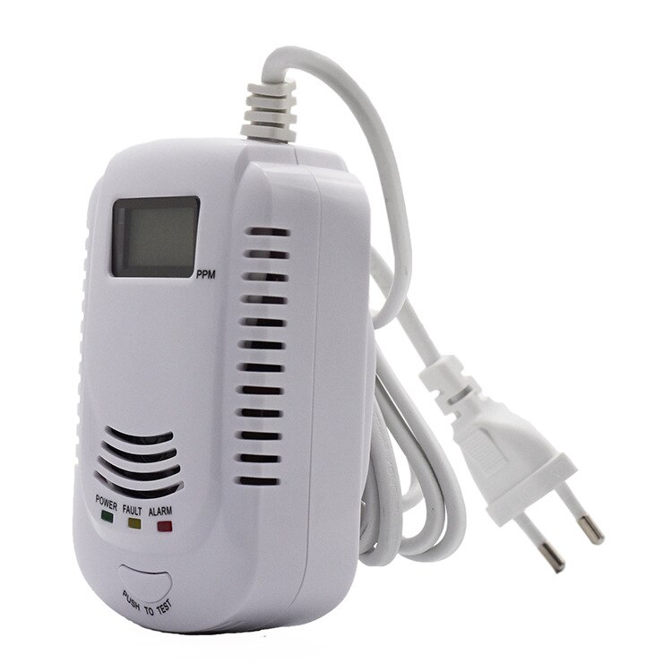 Detector de gaz 2 in 1, Sunmostar, LED, Alb - eMAG.ro