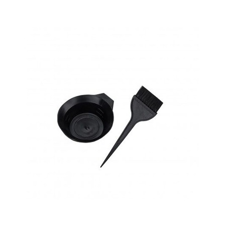 Set Pentru Vopsit Profesional, Recipient, Pensula, Plastic, Negru - eMAG.ro