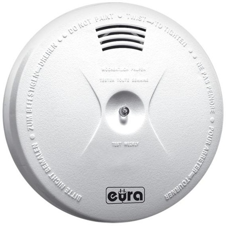 Detector de fum EURA, SD-10B8, Alb - eMAG.ro