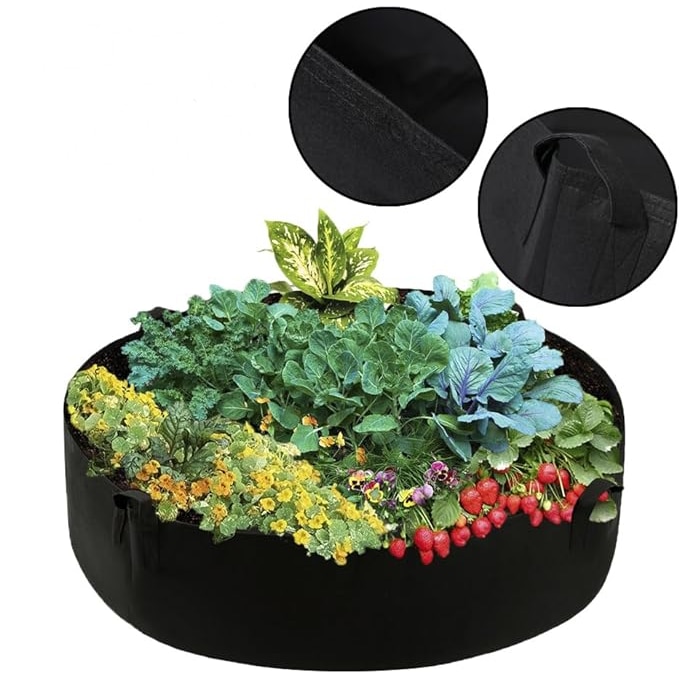 Pat de gradina, Mormark, Pentru plante, Negru - eMAG.ro