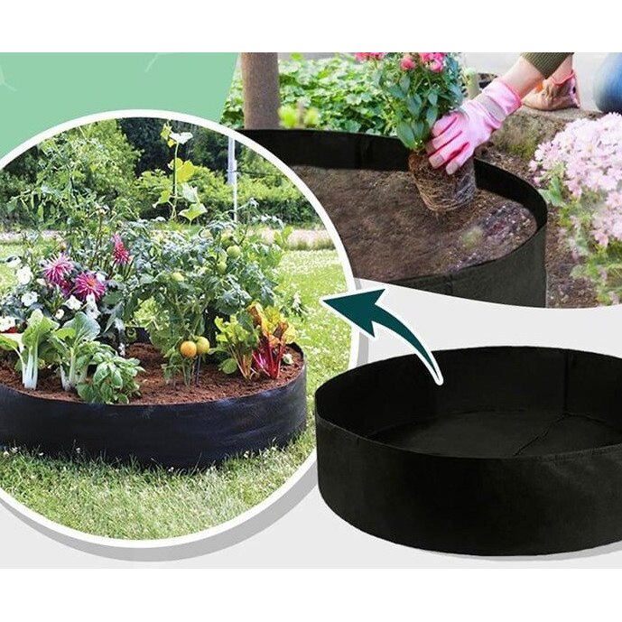 Pat de gradina, Mormark, Pentru plante, Negru - eMAG.ro