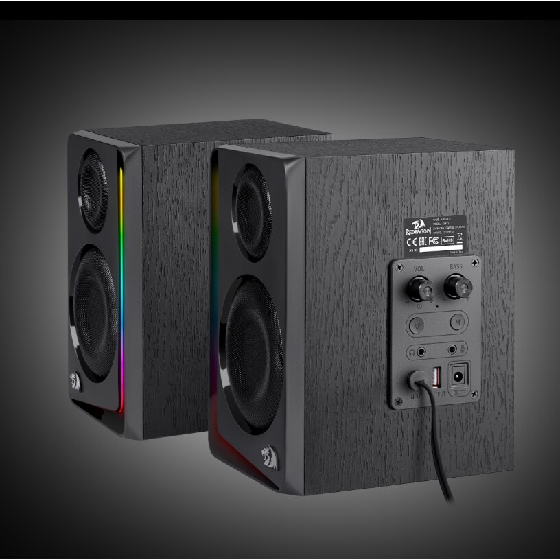 Boxe Gaming Redragon GS812, 2.0, RBG, Bluetooth, Negru - eMAG.ro