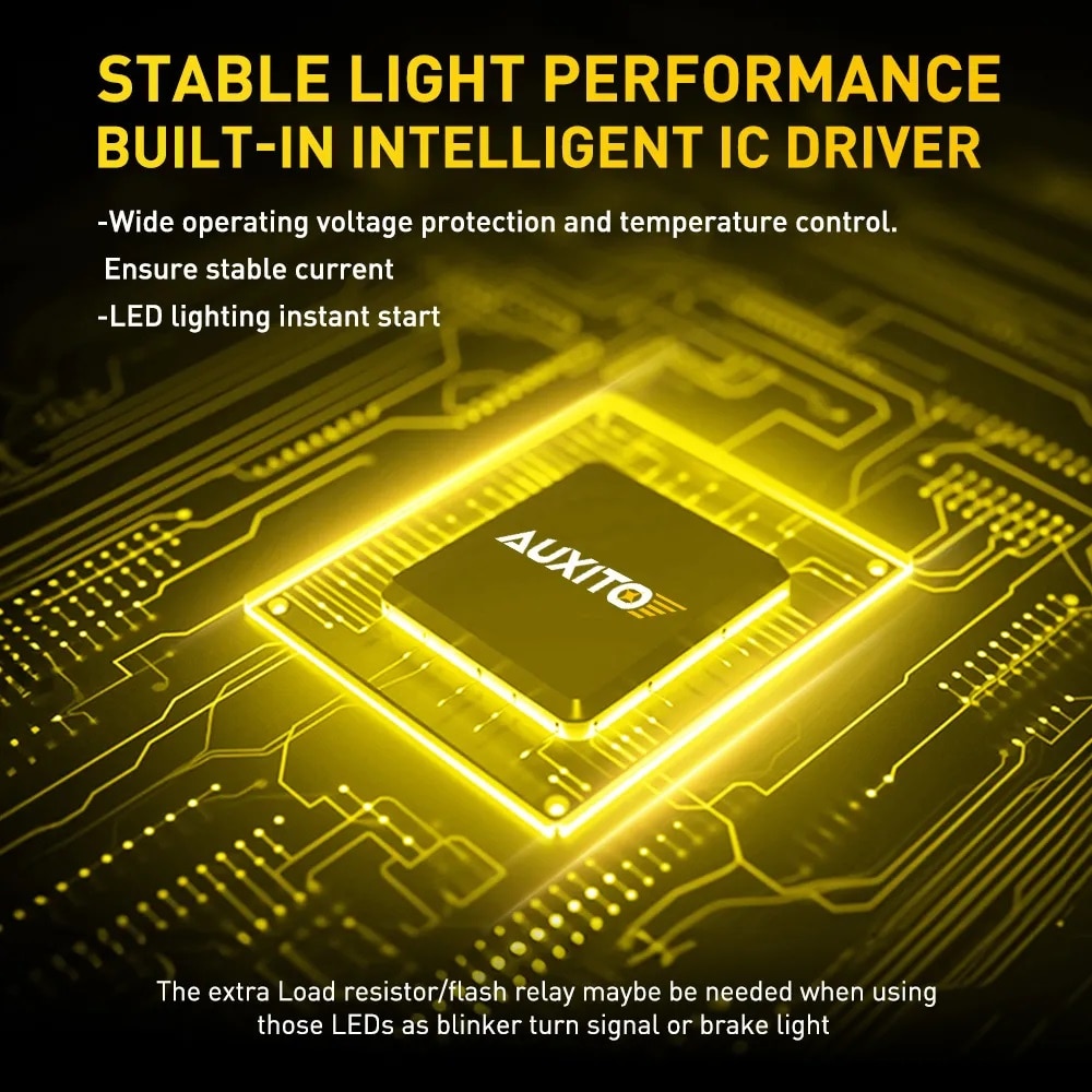 Set 2 Becuri auto LED Auxito® Canbus, fara eroare de bec ars W21/5W ...