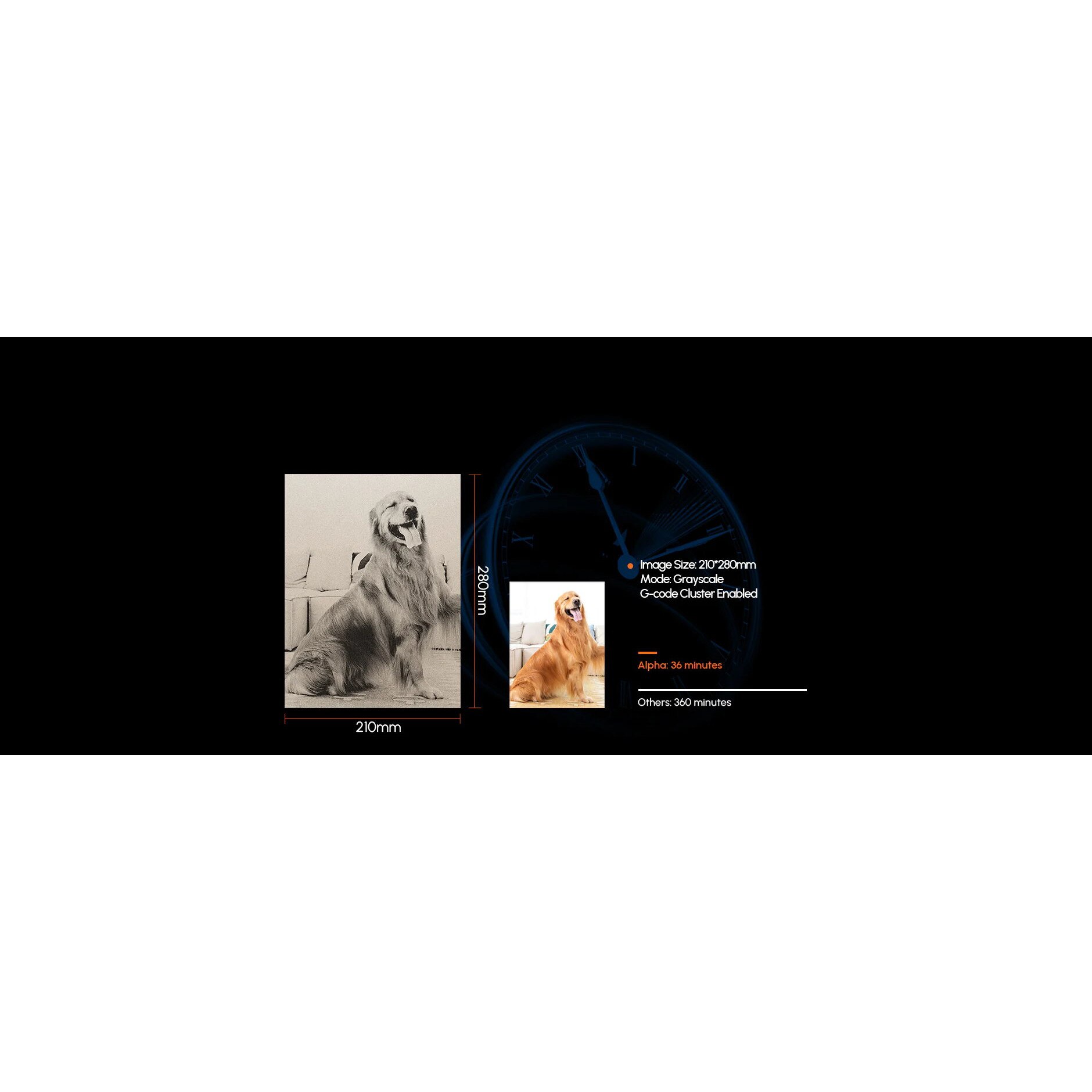 Cnc машина за гравиране и рязане с четворен лазер Algolaser Alpha мощност 144w лазер 22w