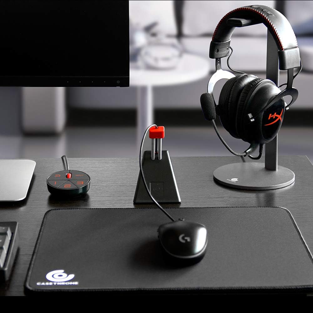 Mouse bungee, Aisdelu®, pentru jocul esports FPS, cu brat retractabil ...
