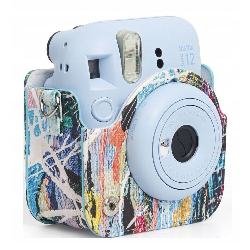 Geanta foto FujiFilm INSTAX Mini 12, Imagine pestrita - eMAG.ro