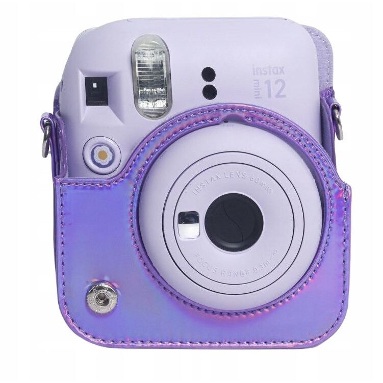 Geanta foto FujiFilm INSTAX Mini 12, Violet flash - eMAG.ro