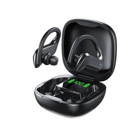 Casti wireless, fara fir, prindere ureche, compatibile Android, IOS ...