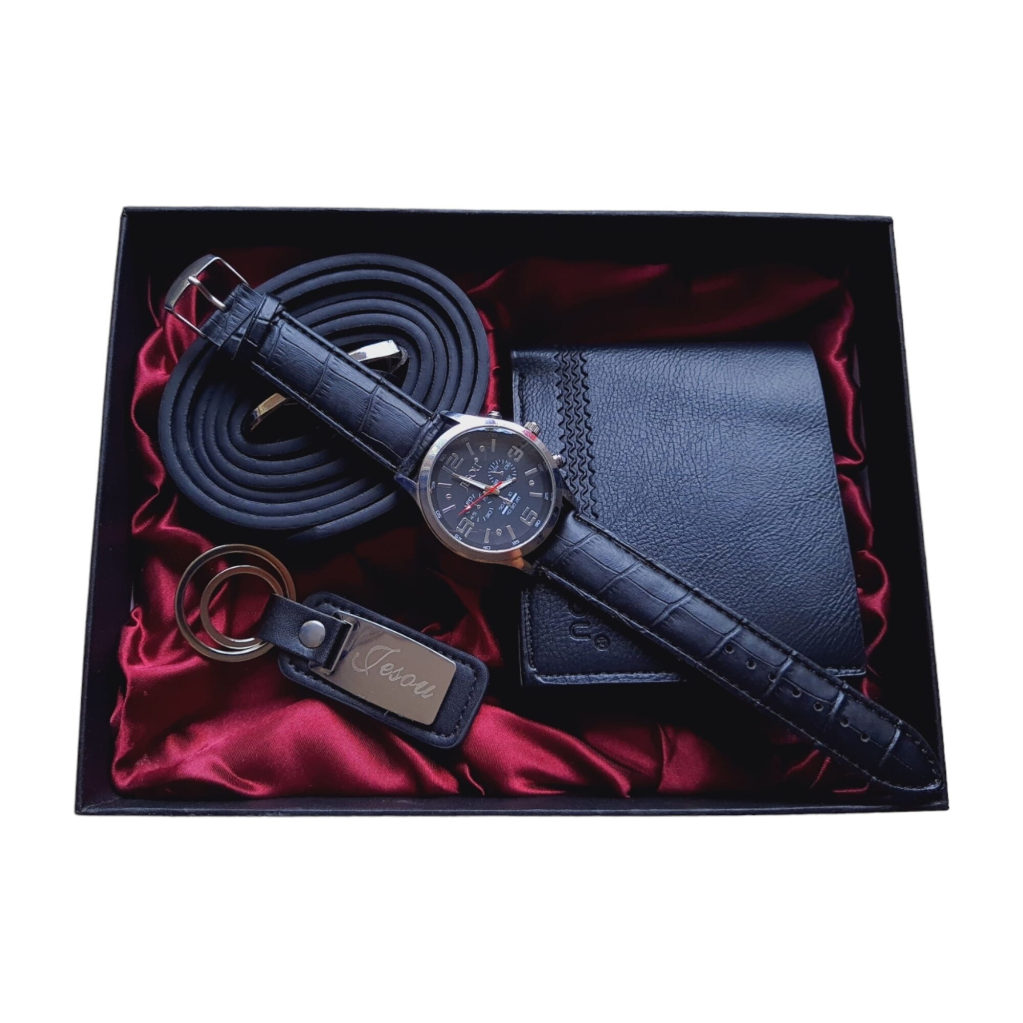 Set barbati negru 4 piese - eMAG.ro