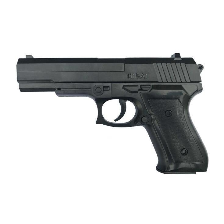 Pistol de jucarie cu bile, 6 mm, 18 cm, negru - eMAG.ro