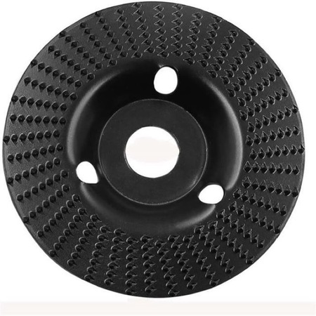 Disc circular negru de rindeluit, slefuit, modelat, pentru lemn ...
