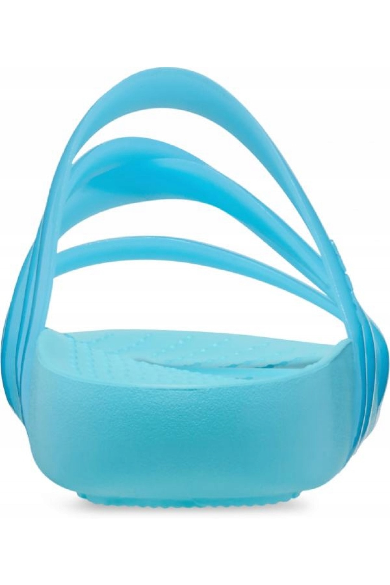 Saboti Femei, Crocs, Splash Glossy Strappy Sandal, Albastru, 36-37 EU - eMAG.ro