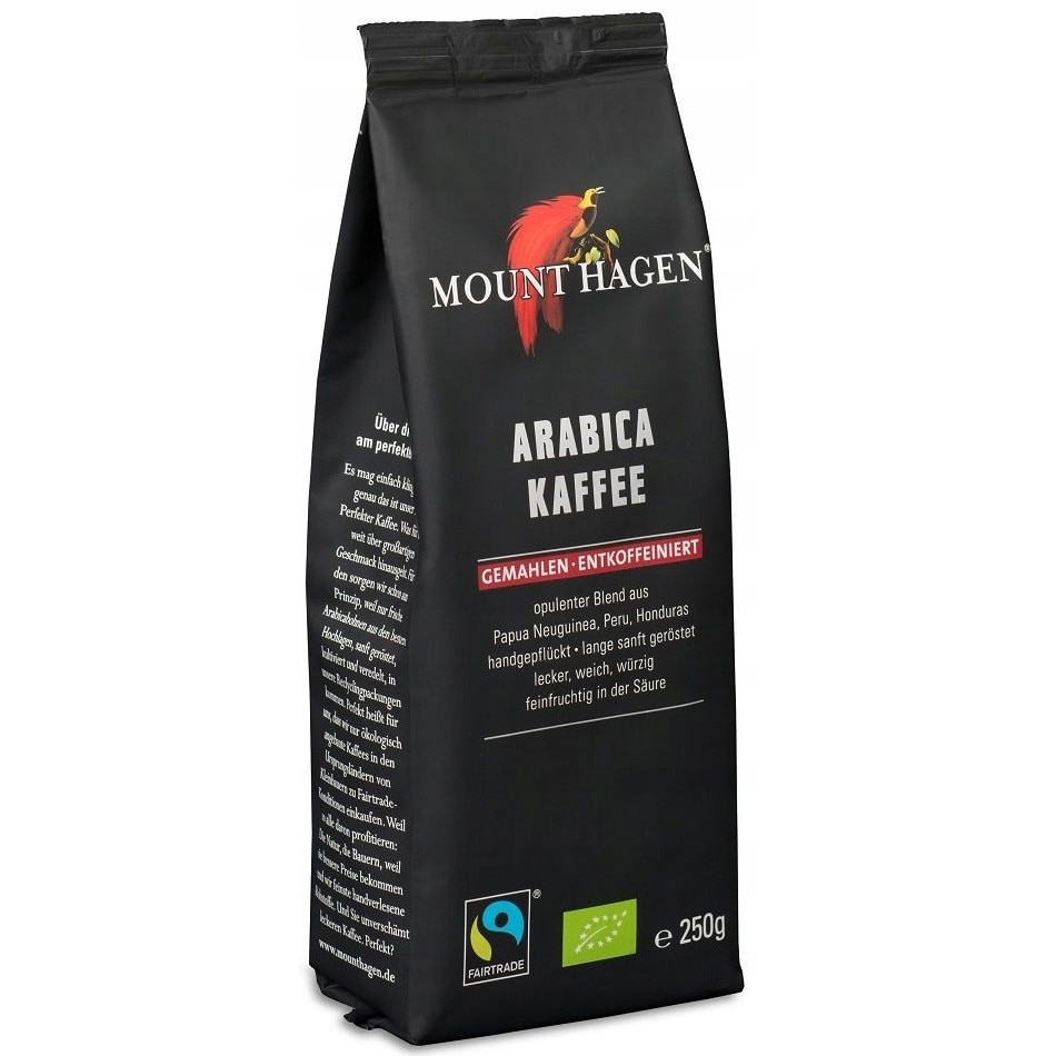 CAFEA ARABICA MACINATA, MOUNT HAGEN, FARA COFEINA 100% CAFEA BIOLOGICA ...