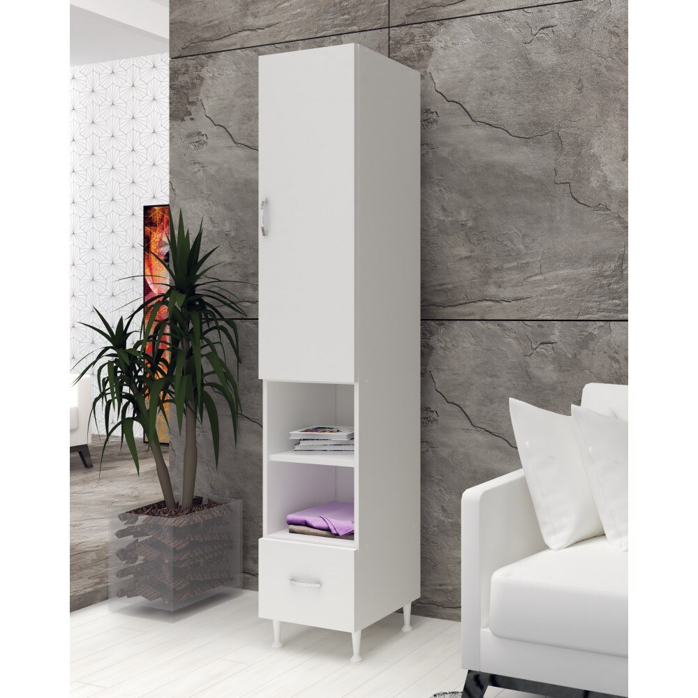 Soldat 1U-1S, 35x35x180 cm, Alb - eMAG.ro