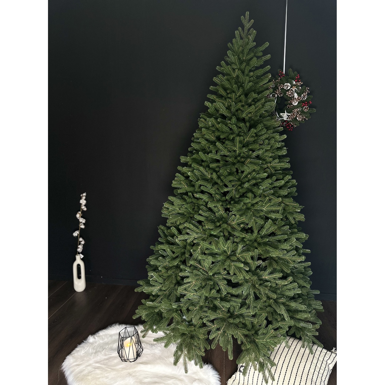 Изкуствена коледна елха Deluxe от Sersimo, Карпати, 2D+3D, 250см - eMAG.bg