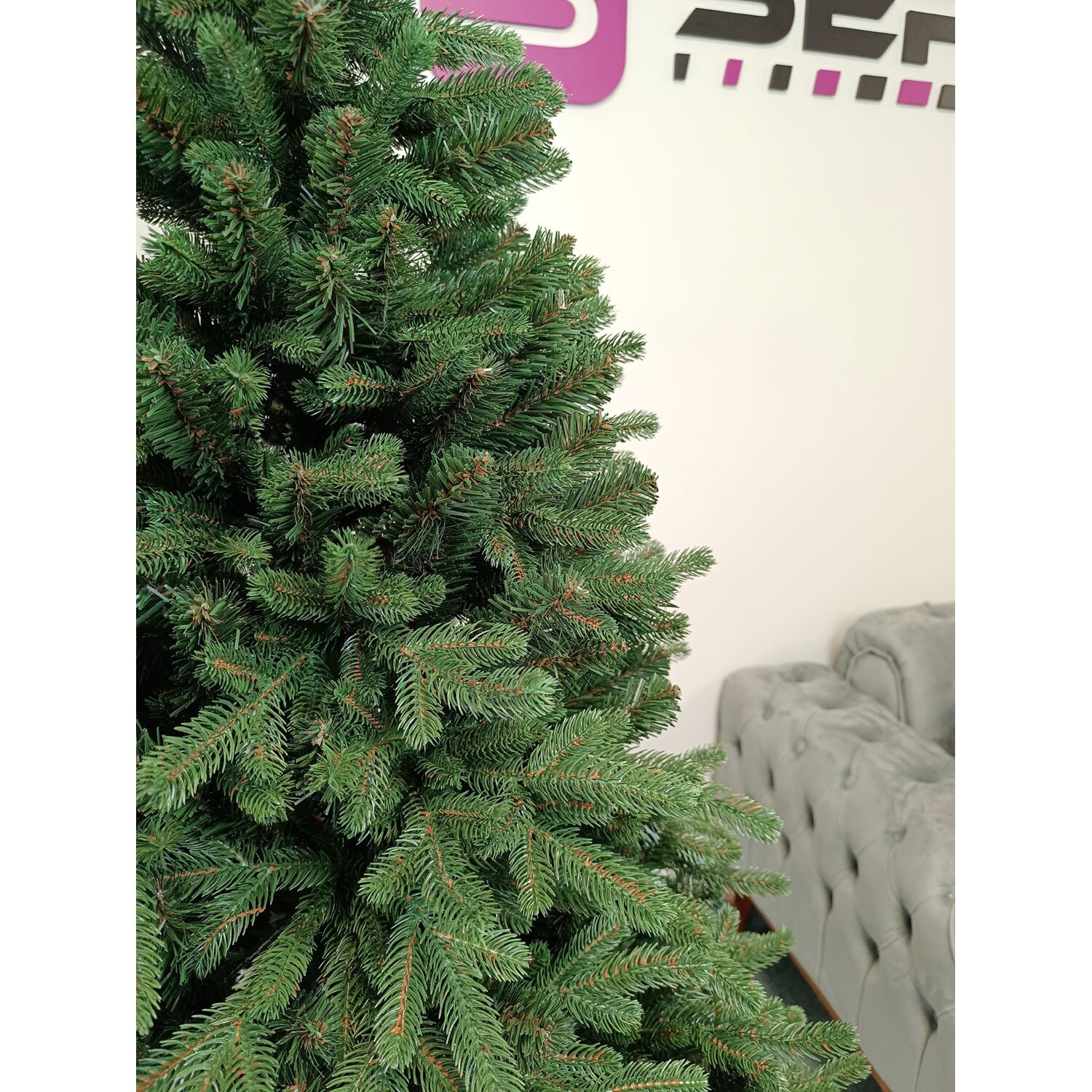 Brad artificial Christmas Deluxe Sersimo, Carpati, 2D+3D, 180cm - eMAG.ro