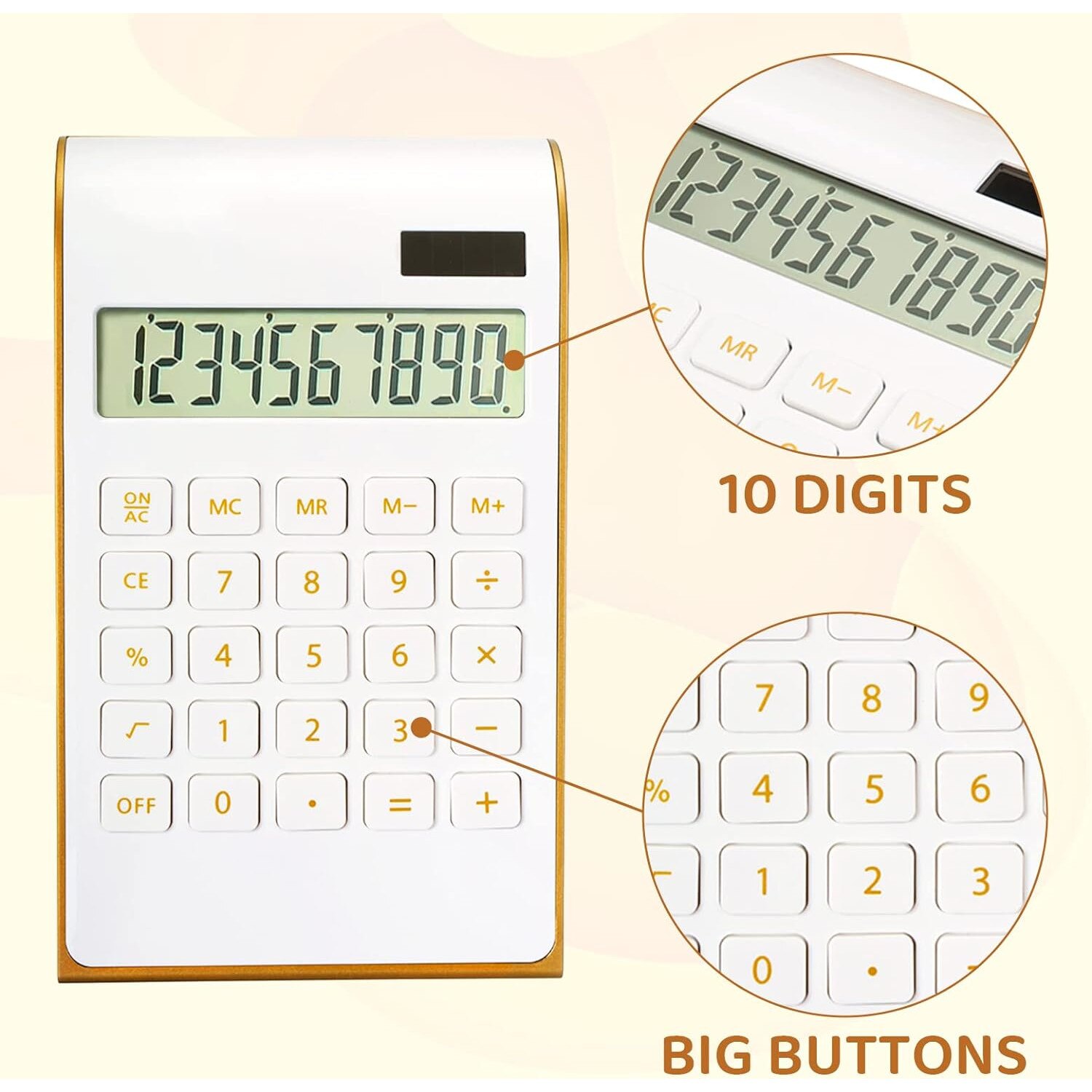 Calculator, Sunmostar, Ecran LCD, Incarcare solara, Plastic, 19x12x1 cm ...