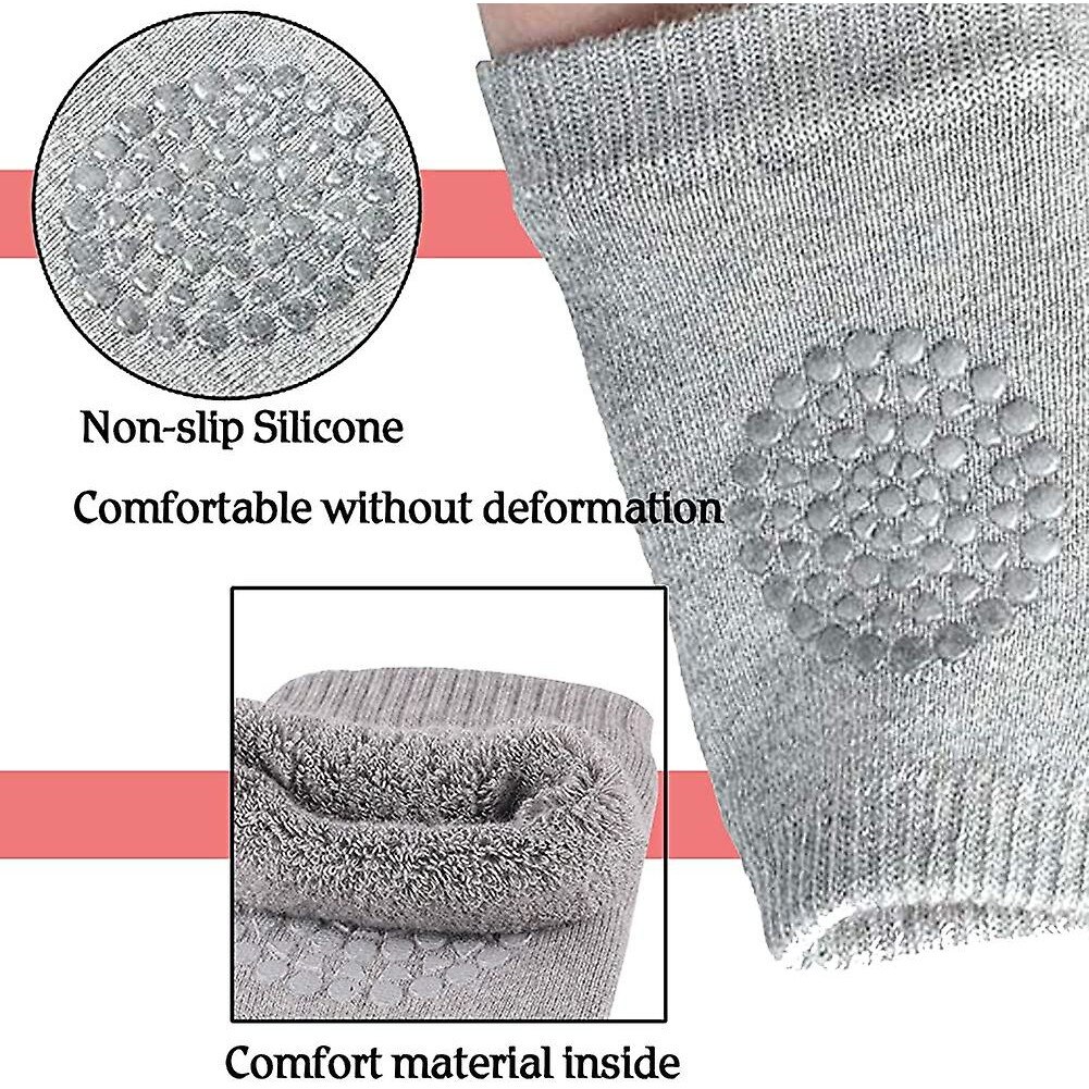 Set genunchiere pentru bebelusi, Sunmostar, 8 perechi, Multicolor - eMAG.ro