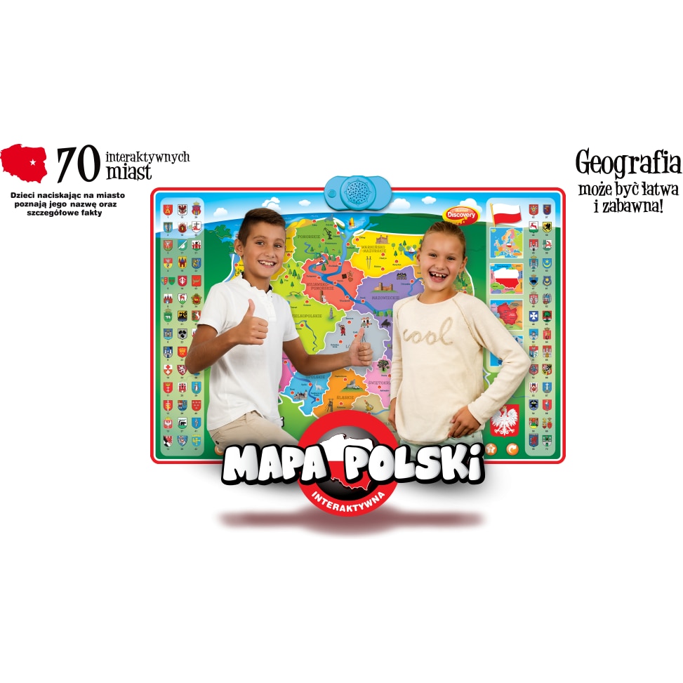 Harta interactiva a Poloniei, Dumel - eMAG.ro