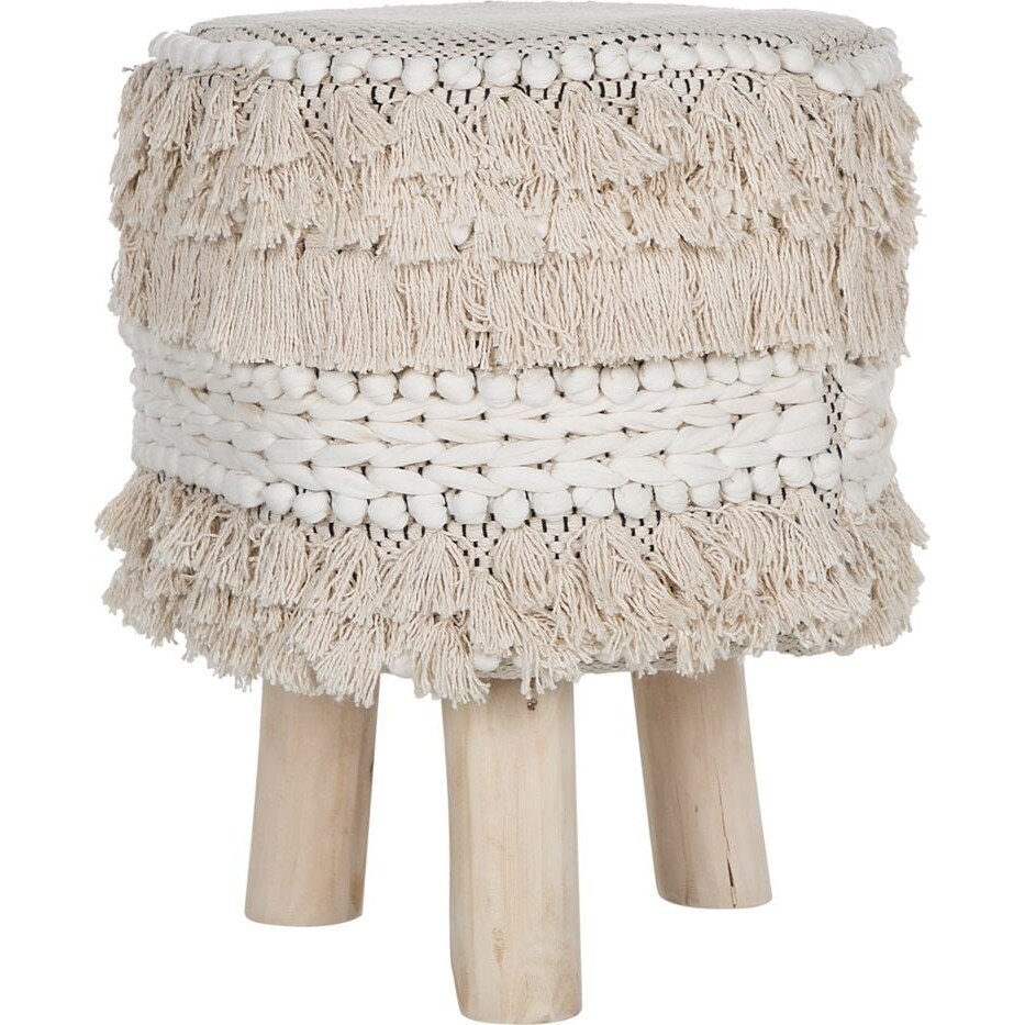 Taburet, Beliani, Bej - eMAG.ro