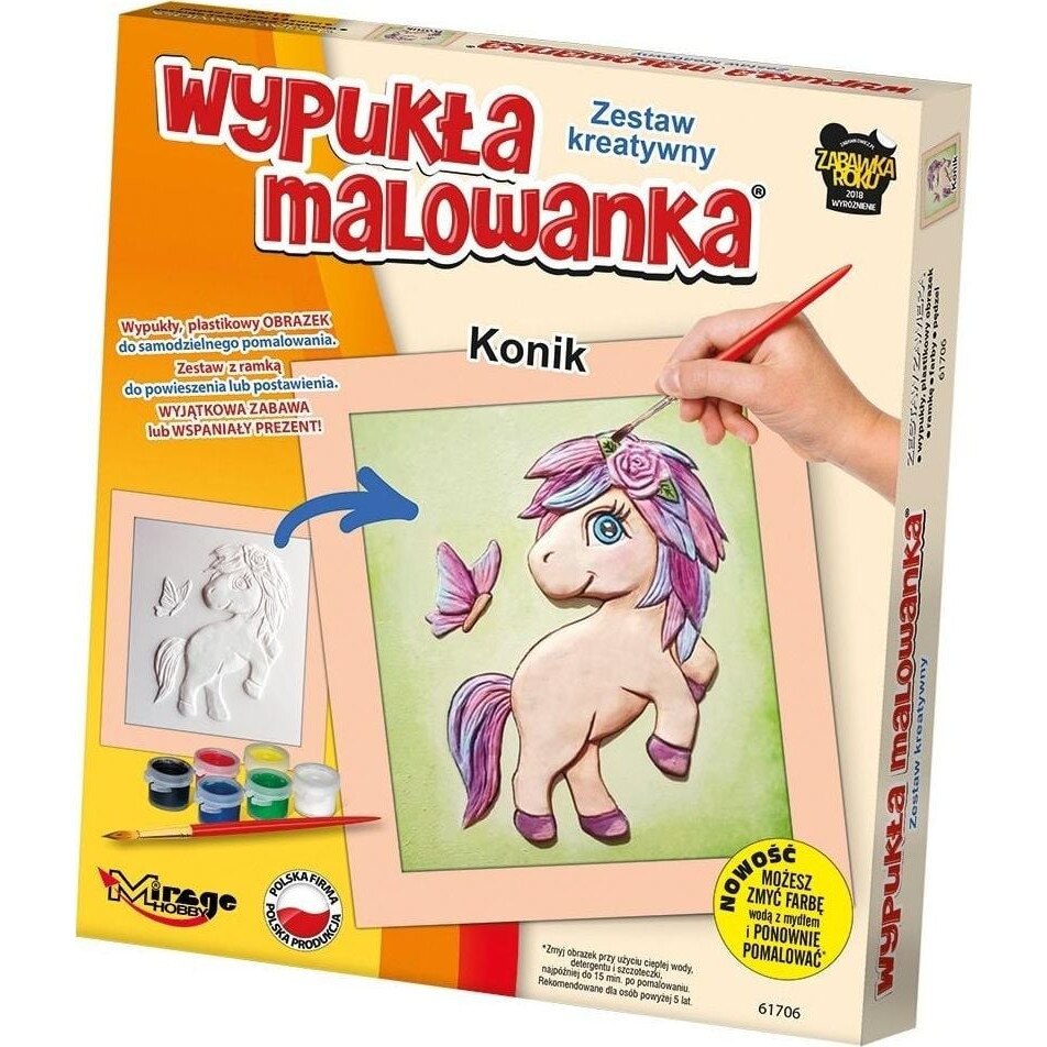 Plansa de colorat, Cal mic, Mirage, Plastic - eMAG.ro