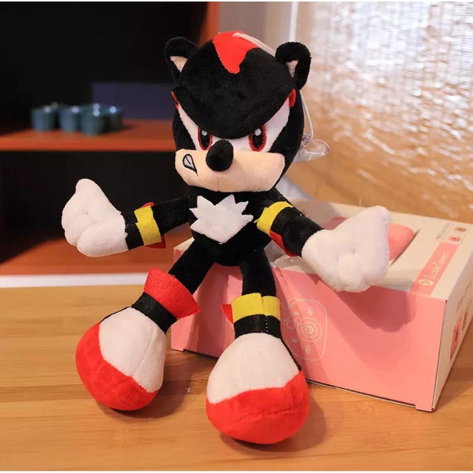 Jucarie Sonic, Plus, 30 cm, Negru - eMAG.ro