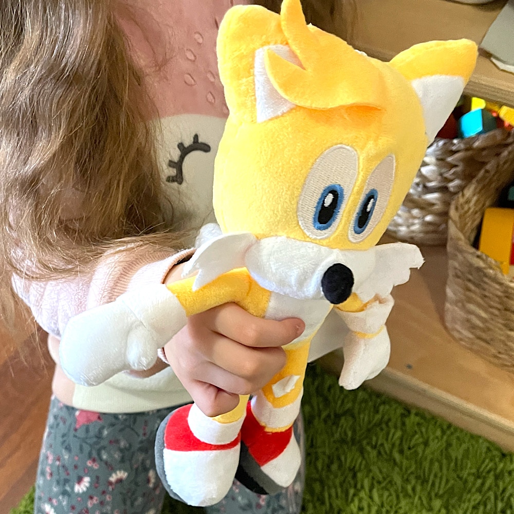 Jucarie, Sonic, Plus, 30 cm, Galben - eMAG.ro