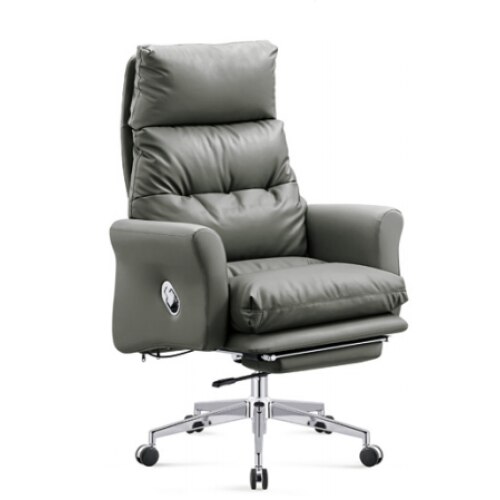 Scaun birou, Gsp Inox, cu suport pentru picioare retractabil - eMAG.ro