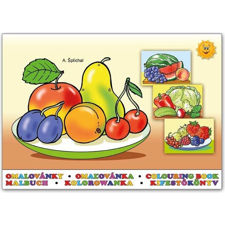 Carte de colorat pentru copii, MFP Paper, 3+ ani, Multicolor - eMAG.ro