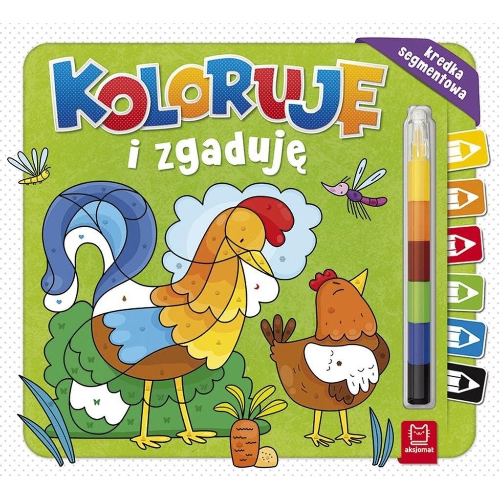 Carte de colorat, AKSJOMAT, Multicolor - eMAG.ro