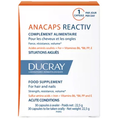 Ducray Anacaps Reactiv, 30 capsule - eMAG.ro