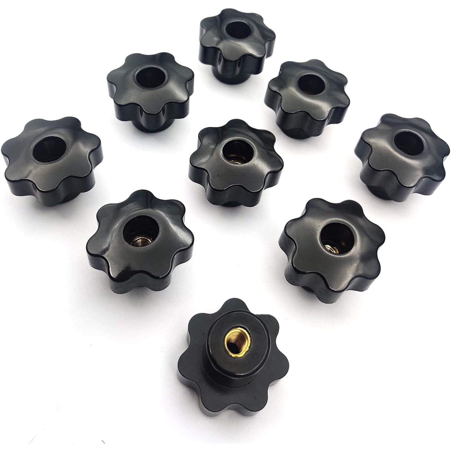 Set 10 piulite de strangere M8, Jormftte, Negru - eMAG.ro