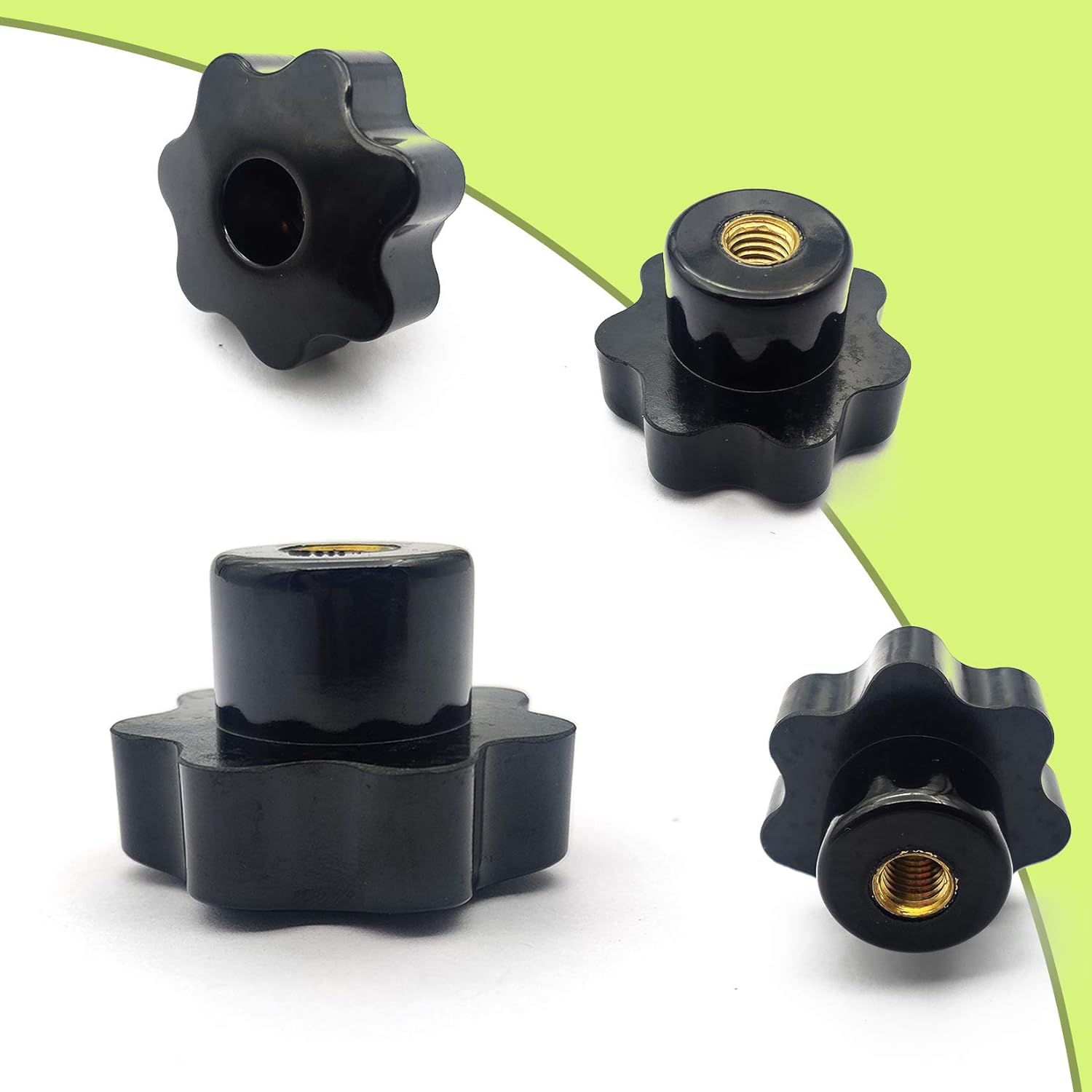 Set 10 piulite de strangere M8, Jormftte, Negru - eMAG.ro