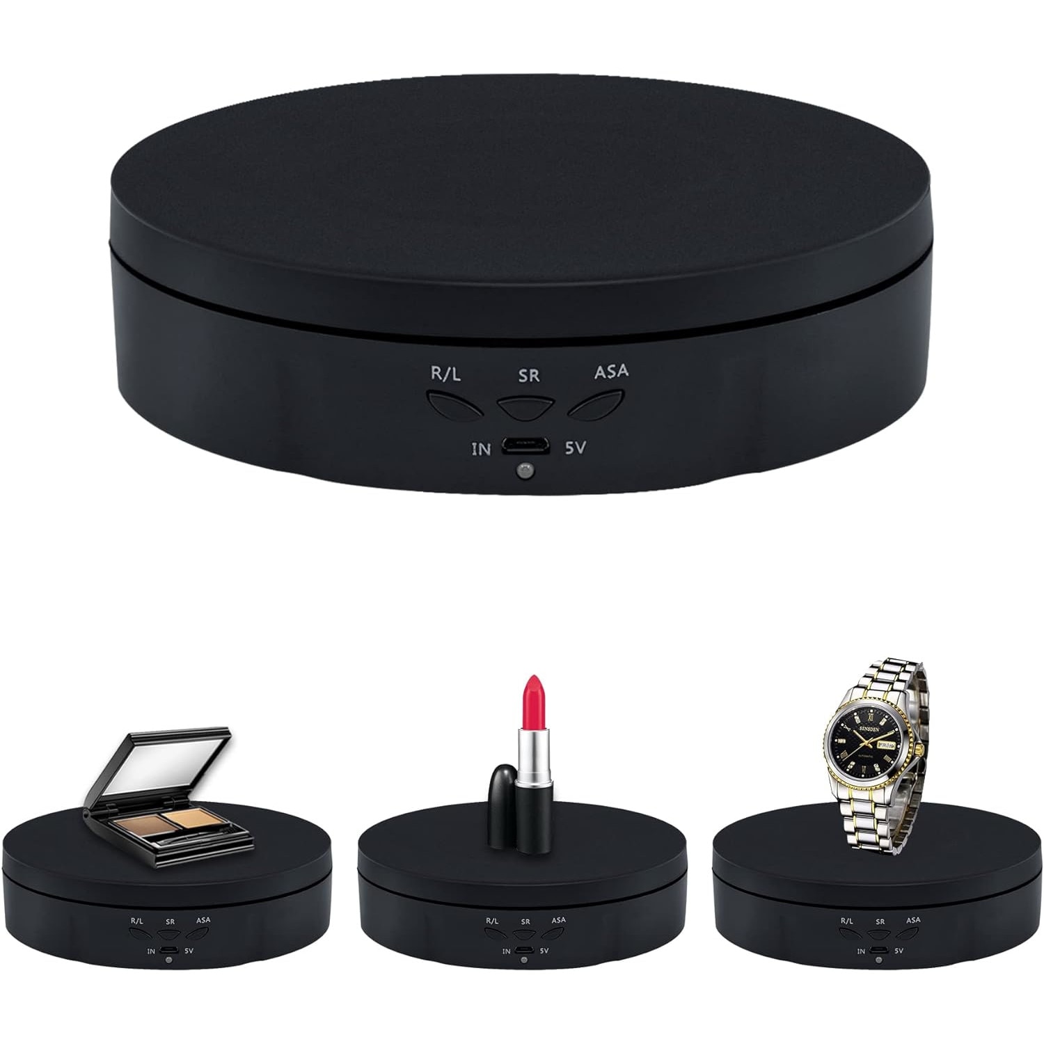 Stand rotativ pentru fotografiere, Mmgoqqt, Negru - eMAG.ro