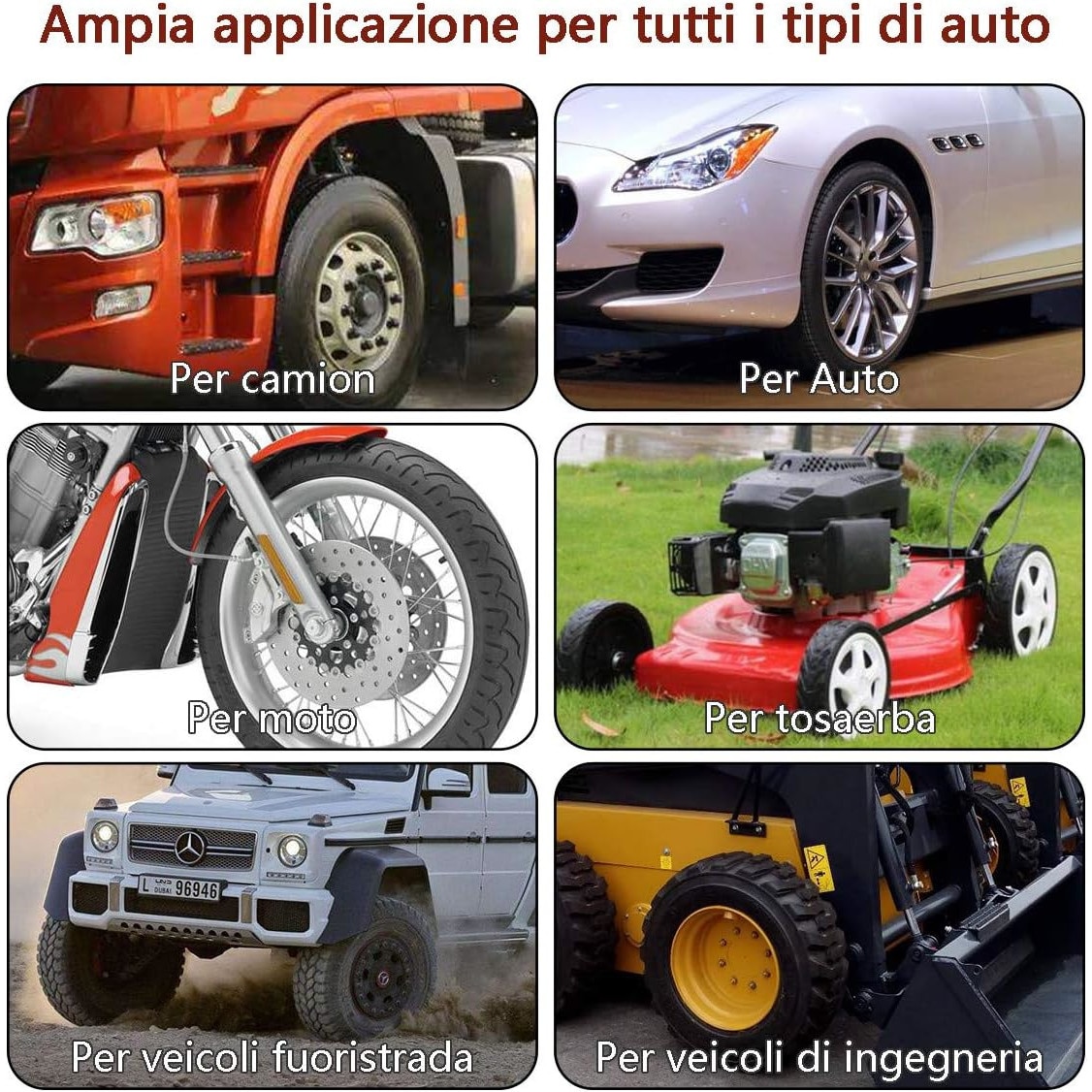 Kit reparatie anvelope 22 piese, Mmgoqqt, Pentru masini/motociclete ...