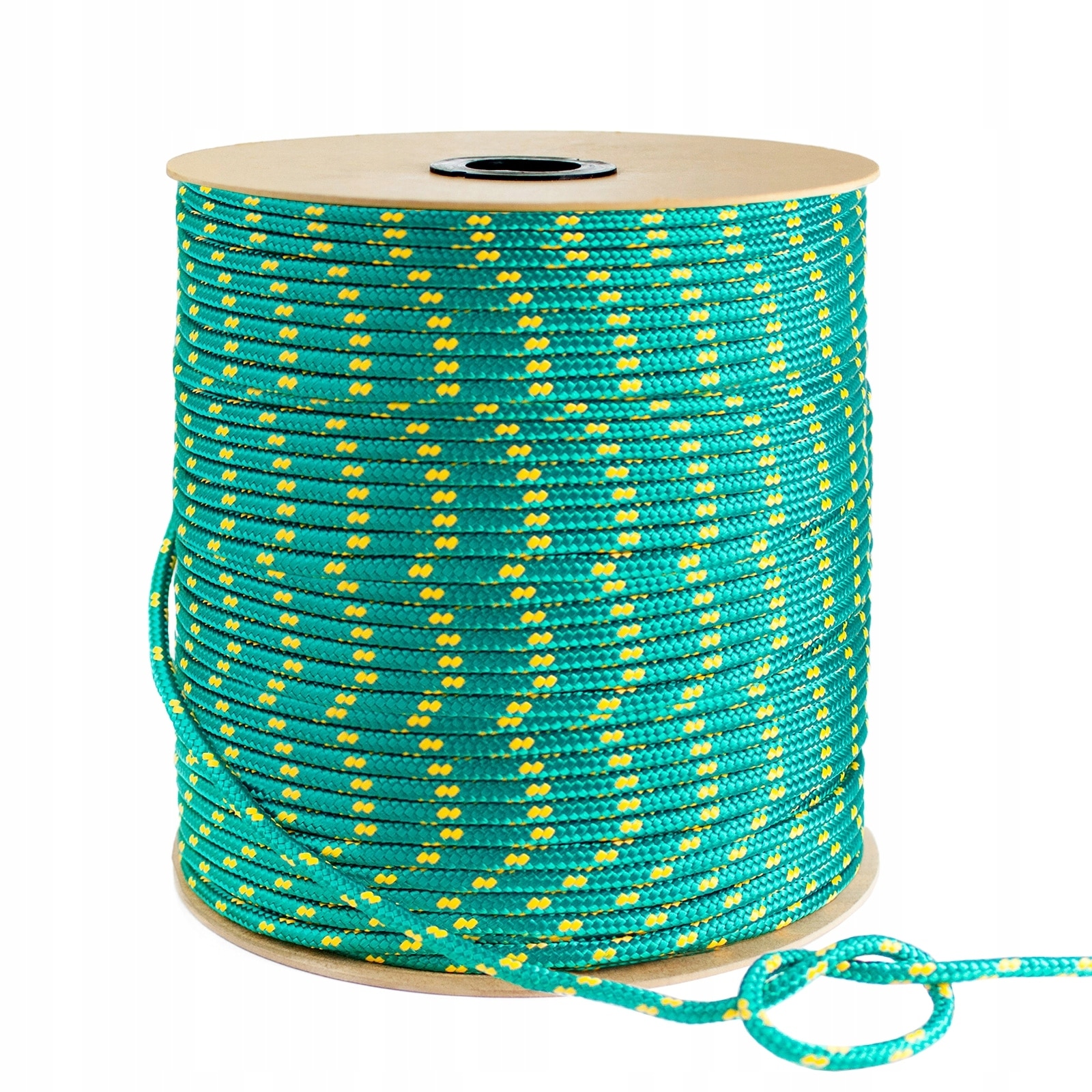 Funie din polipropilena impletita, Verde, 3mm, 100m - eMAG.ro