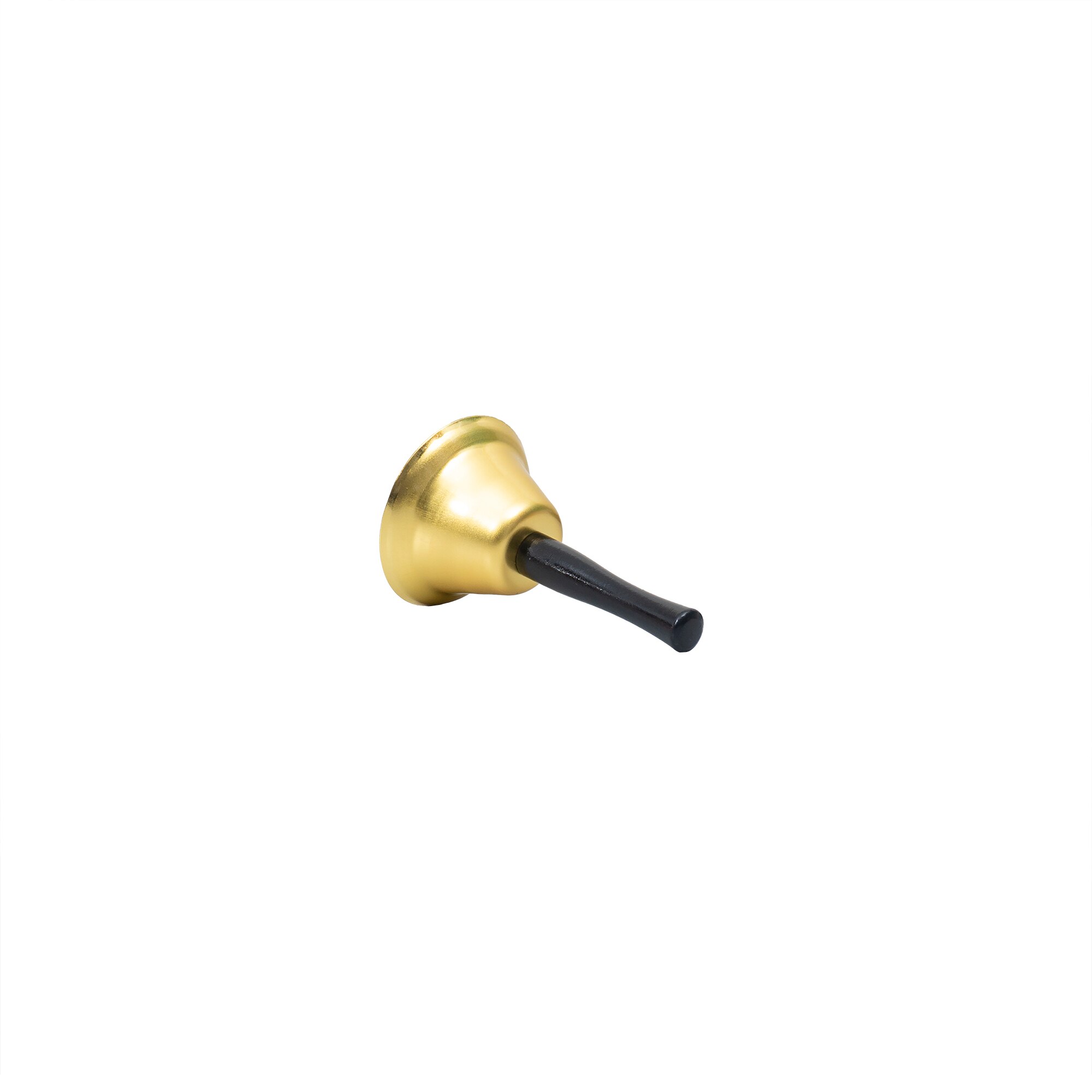 Clopotel metalic cu maner, culoare auriu, 13 x 7, 5 cm, B.S.P. / SL494 ...