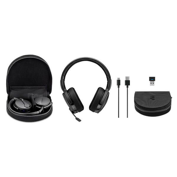 Casti wireless ADAPT 560 II, Sennheiser / EPOS, USB-A, Cu microfon ...