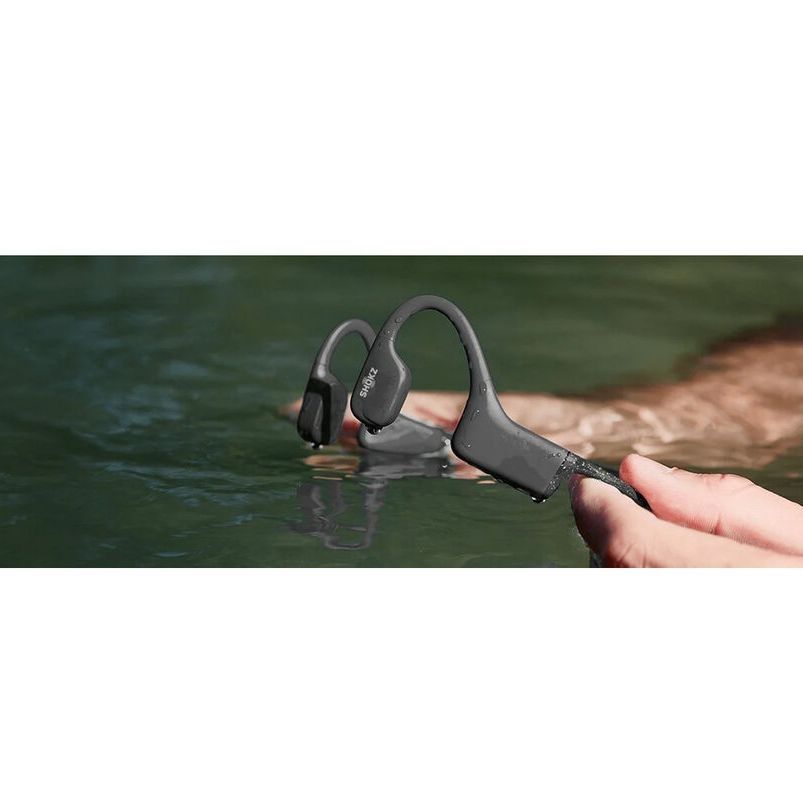 Casti wireless inot OpenSwim, Shokz, Bluetooth, Negru - eMAG.ro