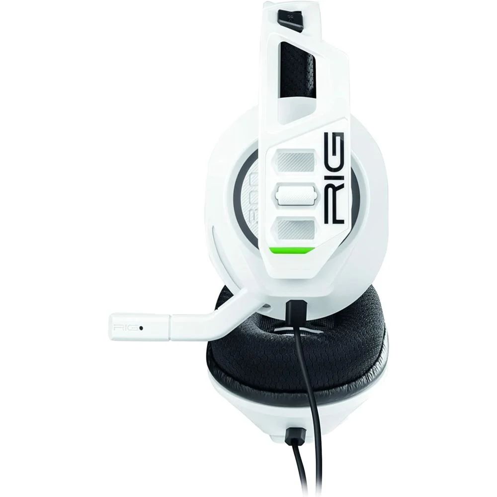 Casti gaming RIG 300 PRO HX, Nacon, Cu microfon, Negru/Alb - eMAG.ro