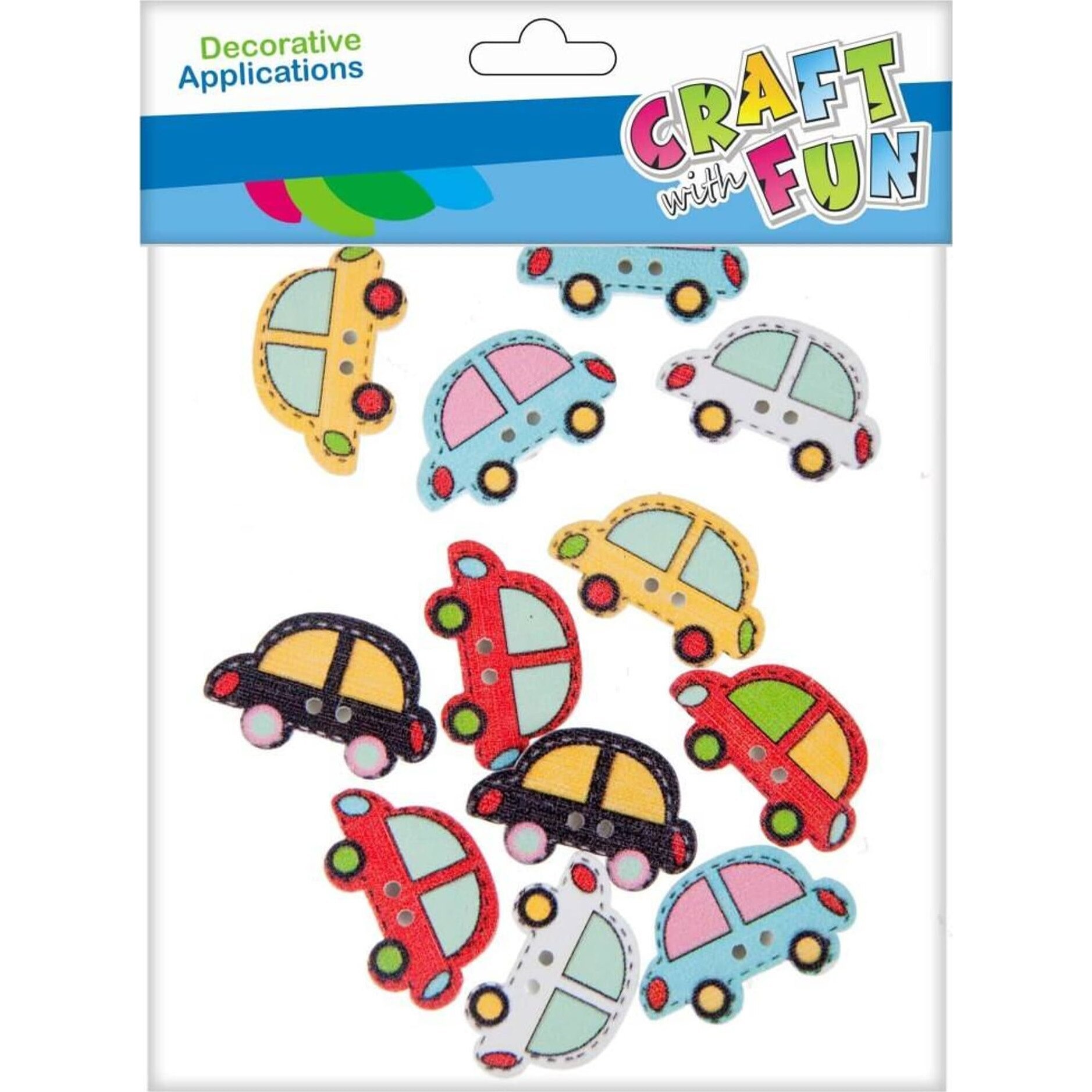 Set stickere decorative, Craft with Fun, 12 bucati - eMAG.ro
